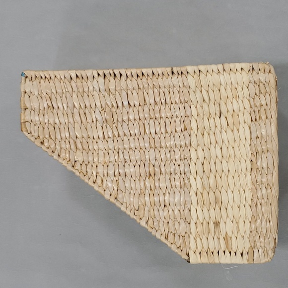 None | Storage & Organization | Wicker Magazine File Tan Woven Book ...